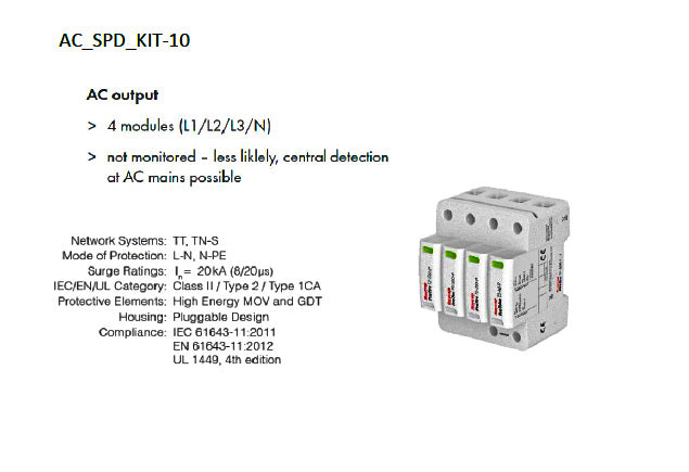 SMA AC Surge Protection Module Kit for CORE1 – rasuni.com